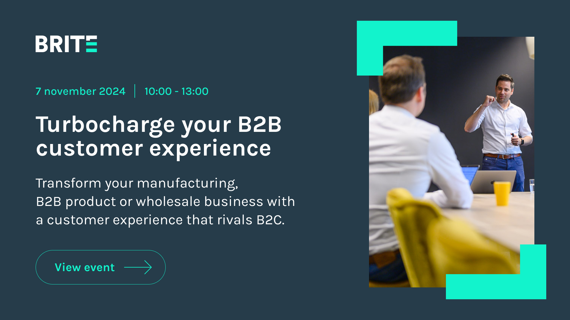 Event: Turbocharge your B2B Customer Experience